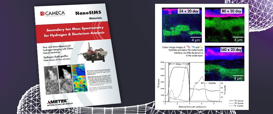 Secondary Ion Mass Spectrometry for Hydrogen & Deuterium Analysis ...